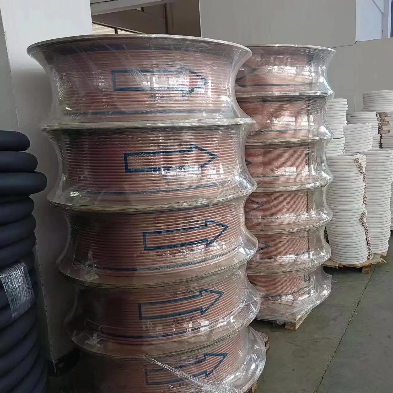Refrigeration copper pipe coil copper tube 5/8 3/8 1/2 air condition ...