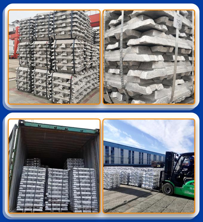 ASTM B221M Al 92.5% A356 Aluminum Ingots Primary Aluminium Ingot 25kgs